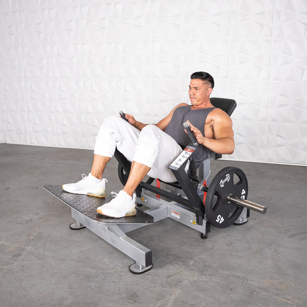 Muscle D Fitness - Excel Base Adjustable Ergonomic Plate Loaded Hip Th ...