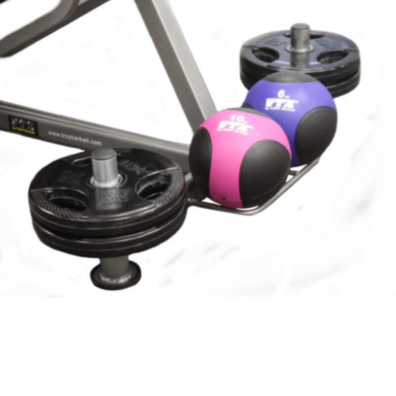 Troy Rebounder Trainer Medicine Ball & Plate Storage Stations — Home ...