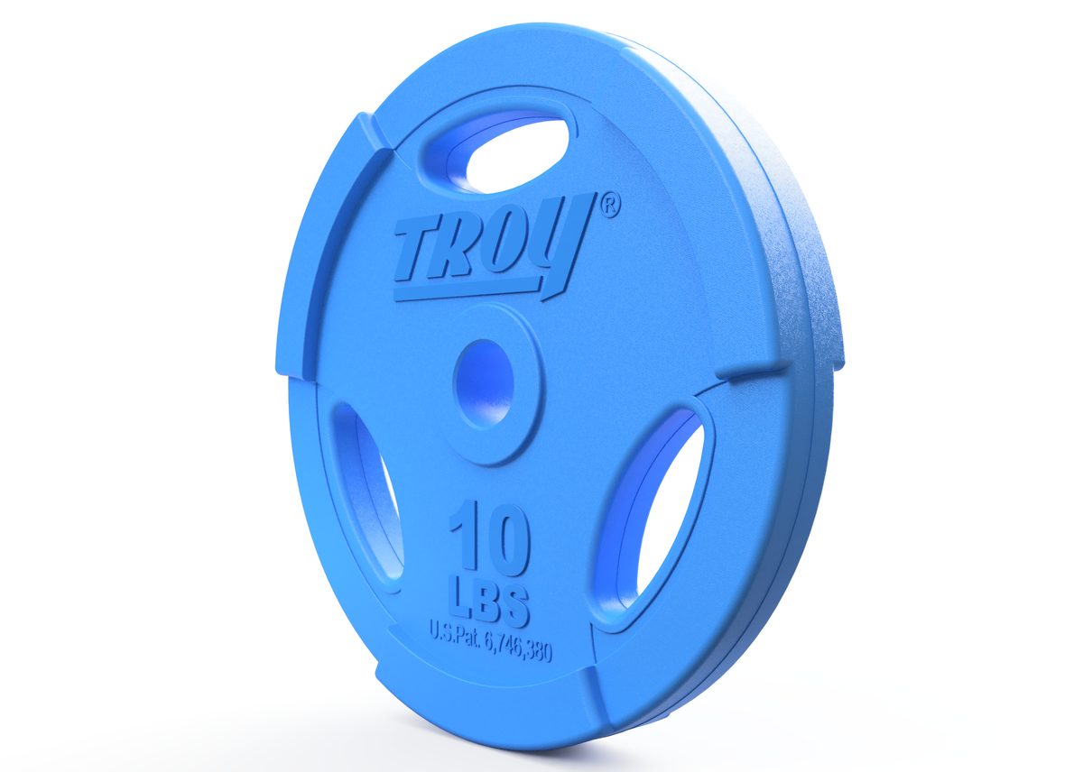 TROY Interlocking Color Grip Workout Plate — Home Gym Emporia