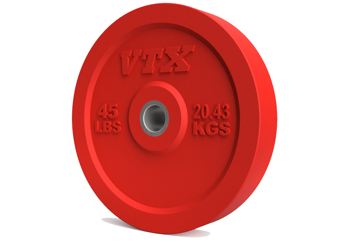 VTX Solid Color Rubber Bumper Plate — Home Gym Emporia
