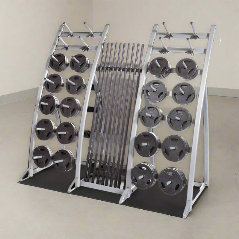 TROY Club Pack with Interlocking Black Rubber Grip Plates — Home Gym ...