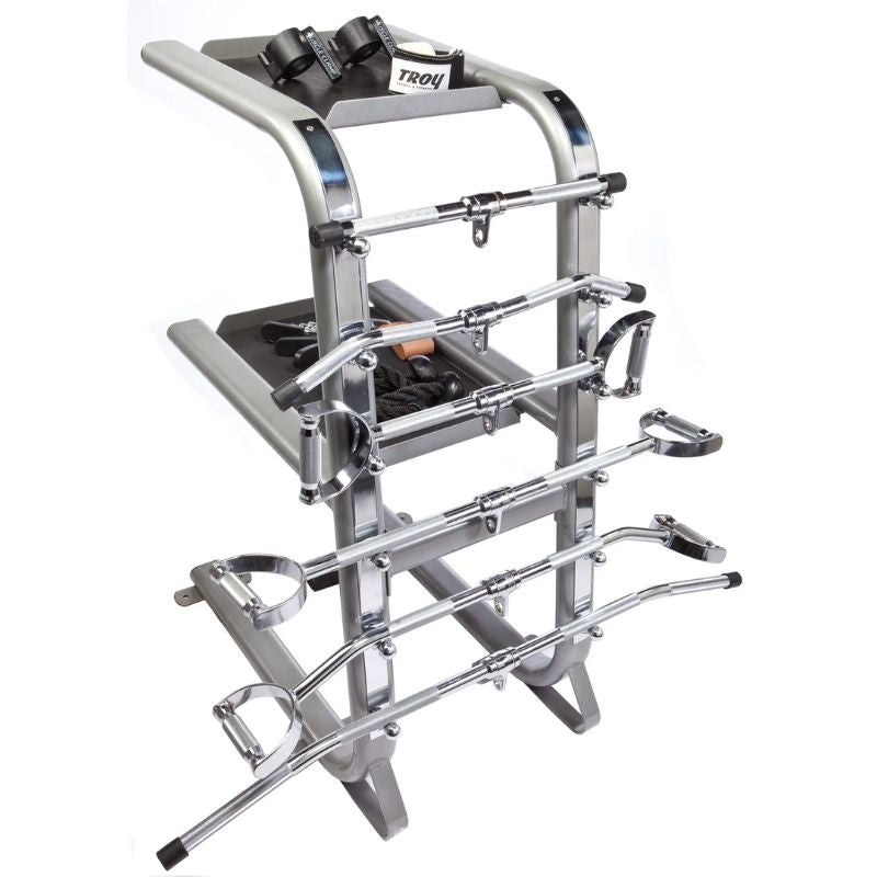 TROY 2-Tier Cable Attachment Accessory Rack — Home Gym Emporia