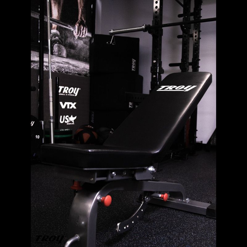 TROY Commercial Adjustable Bench — Home Gym Emporia