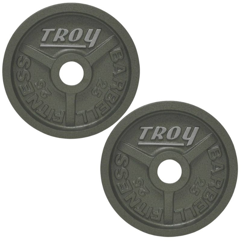 TROY Machined Olympic Plate, Wide Flange — Home Gym Emporia