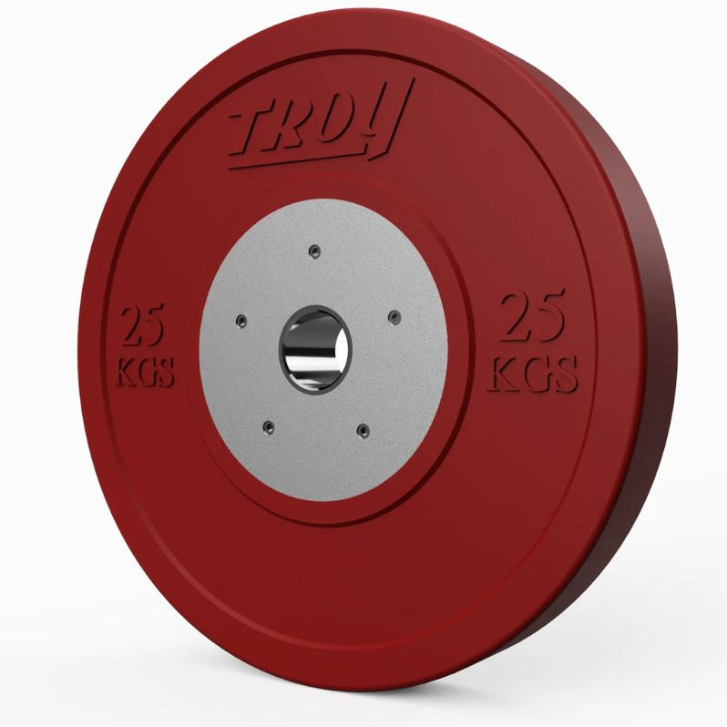 Troy Competition Grade Color Bumper Plate — Home Gym Emporia